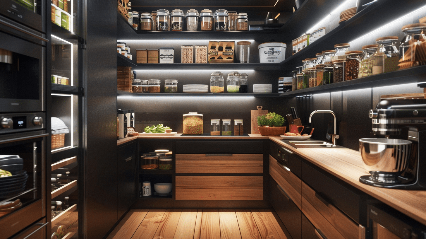 How Can You Design a Kitchen Pantry with Smart Inventory Management ...